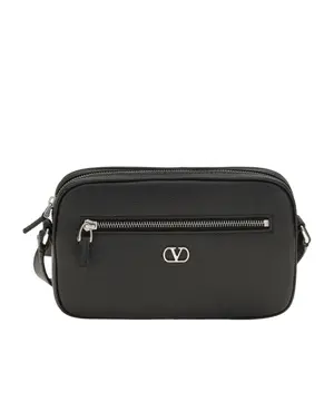 Valentino Garavani Vlogo Zip Messenger Bag