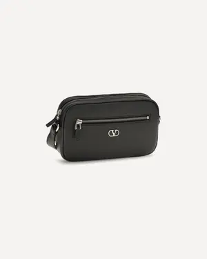 Valentino Garavani Vlogo Zip Messenger Bag
