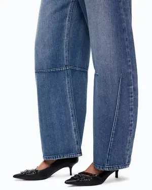 Pinko Faded Panelled Jeans