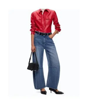 Pinko Faded Panelled Jeans