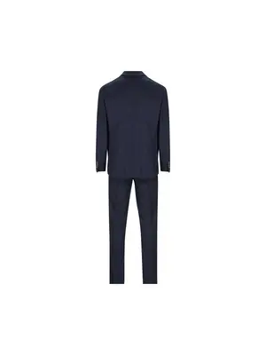 Brunello Cucinelli Double-breasted Checked Suit