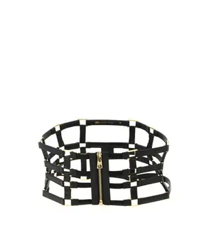 Elisabetta Franchi Hollowed-out Belt