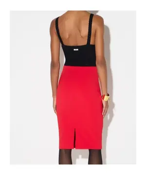 Elisabetta Franchi Bodysuit In Knit And Lace