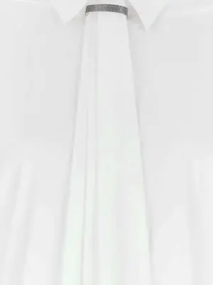 Brunello Cucinelli Monili Embellished Button-down Shirt