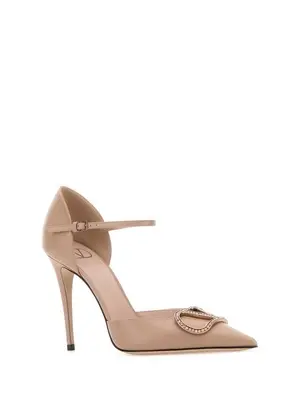 Valentino Garavani Dorsay Vlogo Signature Pointed Toe Pumps