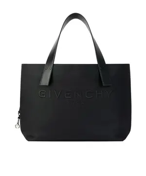 Givenchy Cargo Tote Bag In Canvas - Black