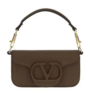 Valentino Garavani Locò Mini Shoulder Bag - Brown