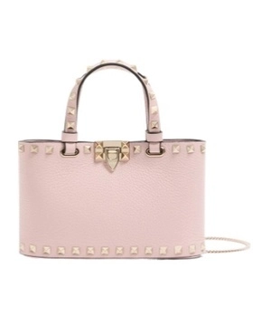 Valentino Garavani Rockstud Mini Shopping Bag - Pink