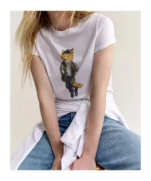 Maison Kitsuné Weekend Fox Regular-fit T-shirt