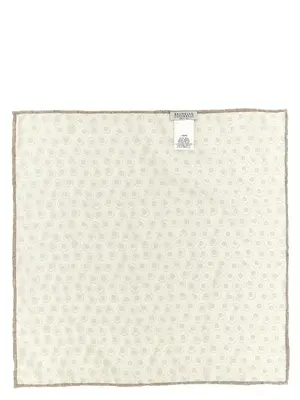 Brunello Cucinelli Polka-dot Pocket Square