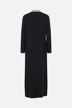 Valentino Garavani Cady Couture Embroidered Dress