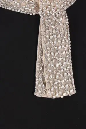 Valentino Garavani Cady Couture Embroidered Dress