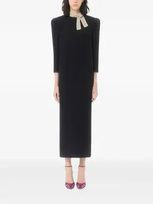Valentino Garavani Cady Couture Embellished Dress