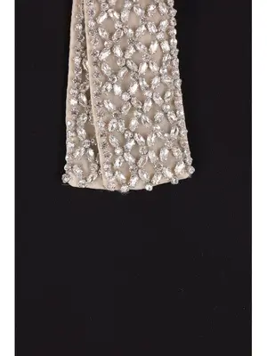 Valentino Garavani Cady Couture Embellished Dress