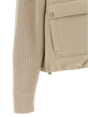 Brunello Cucinelli Long-sleeved Padded Jacket