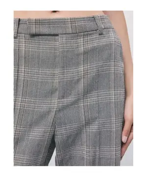 Patrizia Pepe Checked Tailored Trousers