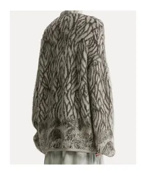FORTE_FORTE Plumes De Heron Short Jacquard Coat