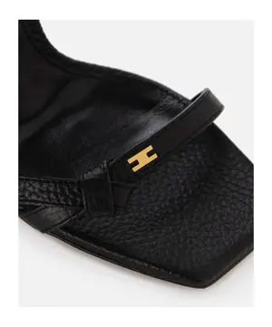 Elisabetta Franchi Square-toe High-heeled Sandals