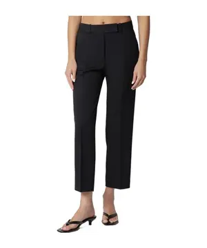 RÓHE Casual Pants With Belt Loops - Black