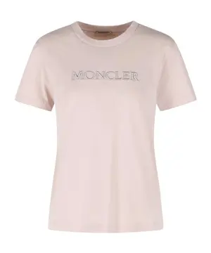 Moncler Short-sleeved T-shirt - Pink
