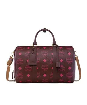 Mcm Ottomar Weekender Bag In Maxi Visetos - No