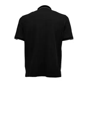 Prada Logo-patch Short-sleeve Polo Shirt