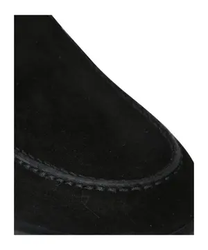Santoni Round Toe Slip-on Loafers