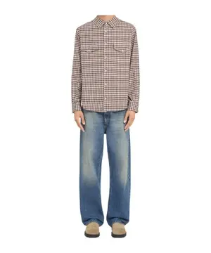 MAISON MARGIELA Checkered Flannel Shirt - No