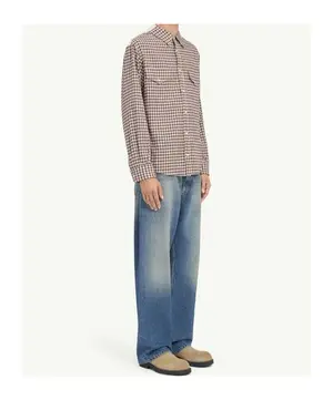 MAISON MARGIELA Checkered Flannel Shirt