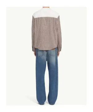 MAISON MARGIELA Checkered Flannel Shirt