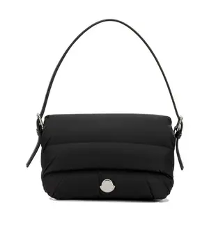 Moncler Caradoc Quilted Bucket Bag - Black