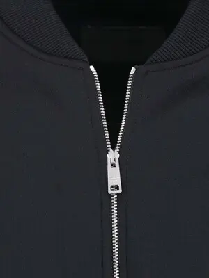 Prada Zip-up Bomber Jacket With Pockets