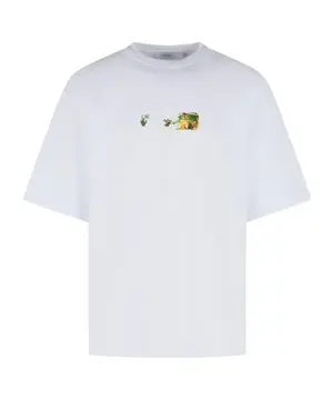 Off-White Logo Printed Crewneck T-shirt