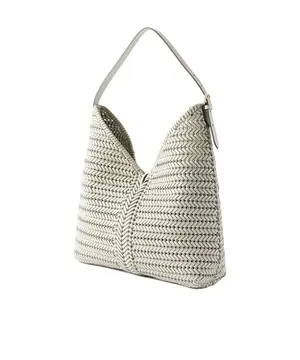 ANYA HINDMARCH Chevron Woven Tote Bag