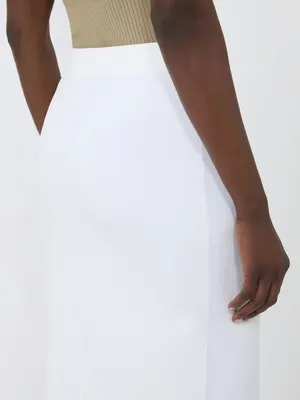Max Mara Slit Midi Skirt