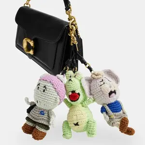 COACH Brain Dead Soft Tabby Shoulder Bag 26 With Charms