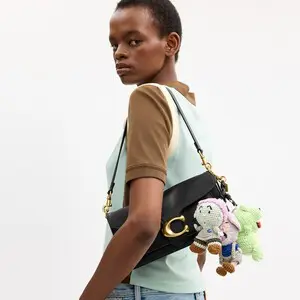 COACH Brain Dead Soft Tabby Shoulder Bag 26 With Charms