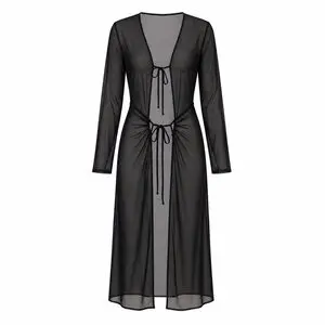 CHIARELLA Sirena Cape Beach Cover-up - Black
