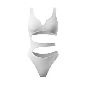 BELLARIA Cut Out One Piece Swimsuit - White