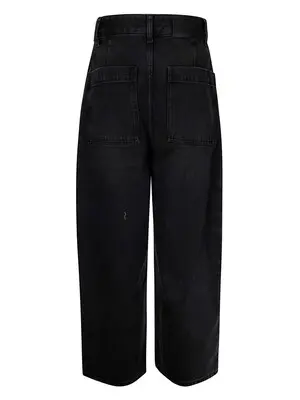 Studio Nicholson Cropped Wide Leg Jeans