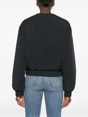 Khaite Cordan Nylon Bomber Jacket