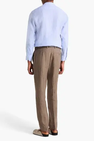 Frescobol Carioca Affonso Linen Trousers