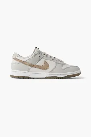 Nike Dunk Low Retro Se Suedetrimmed Leather Sneakers