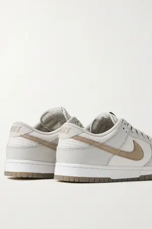 Nike Dunk Low Retro Se Suedetrimmed Leather Sneakers