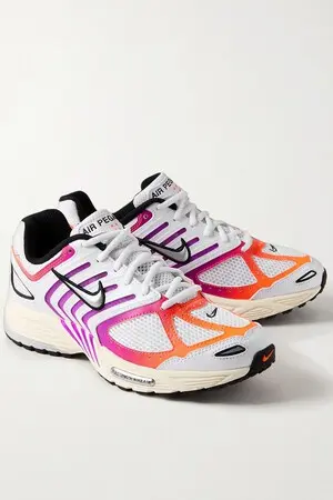 Nike Air Pegasus 2k5 Leather And Mesh Sneakers