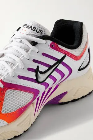 Nike Air Pegasus 2k5 Leather And Mesh Sneakers