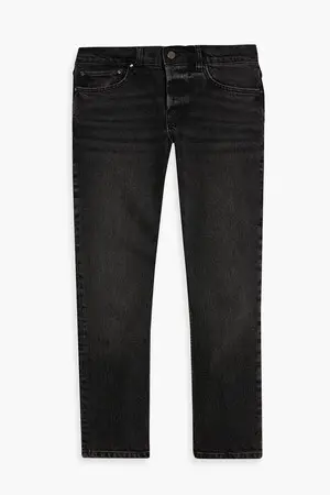ANINE BING Nix Cropped Midrise Slimleg Jeans