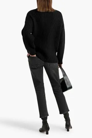 ANINE BING Nix Cropped Midrise Slimleg Jeans