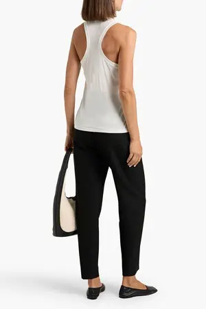 ANINE BING Micro Modal And Cashmere-blend Tank