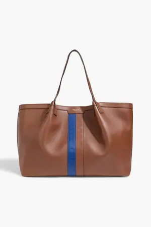 SERAPIAN Secret Texturedleather Tote - Light Brown